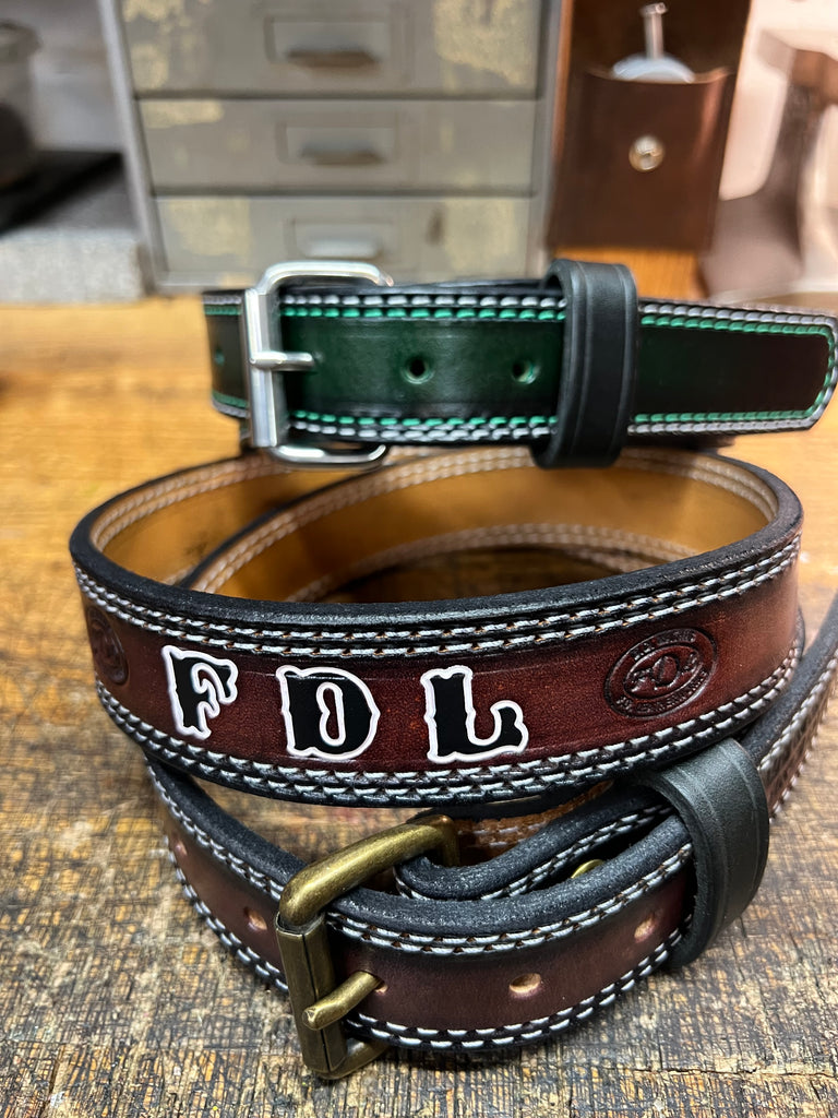 Leather Truckmans Belt /Axe Belt | FD Leatherworks - F.D. Leatherworks