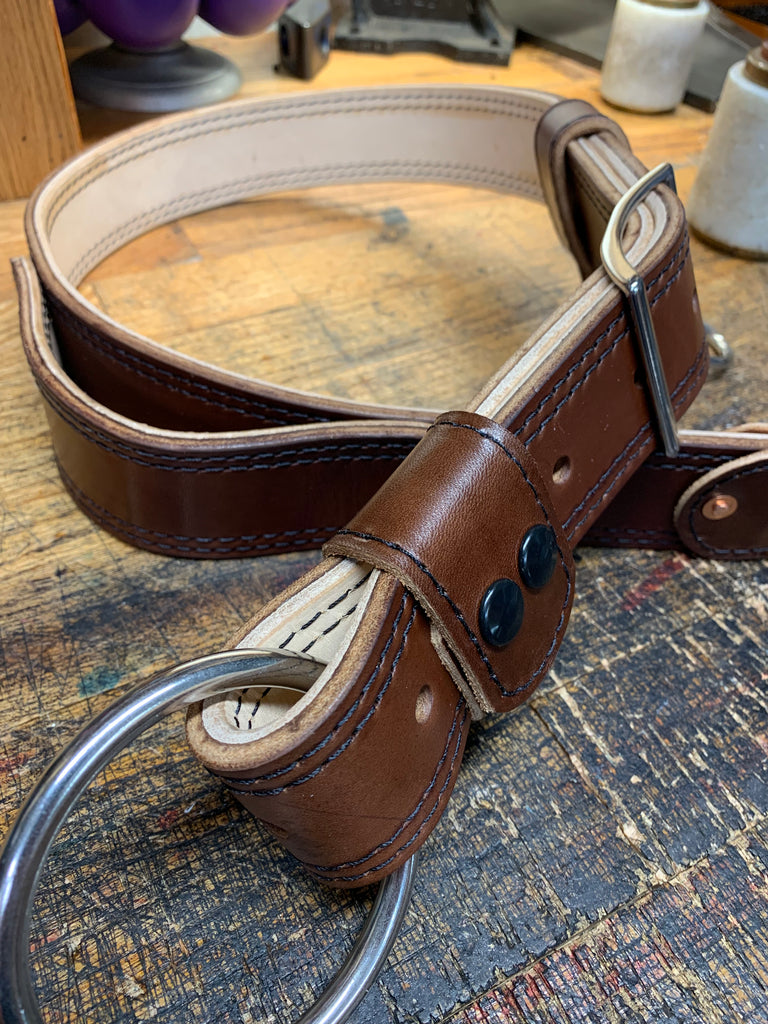 Leather Truckmans Belt /Axe Belt | FD Leatherworks - F.D. Leatherworks