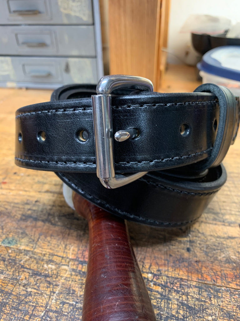Heavy Duty Lined Everyday Belt/ Gunslinger Stitch Pattern - F.D ...
