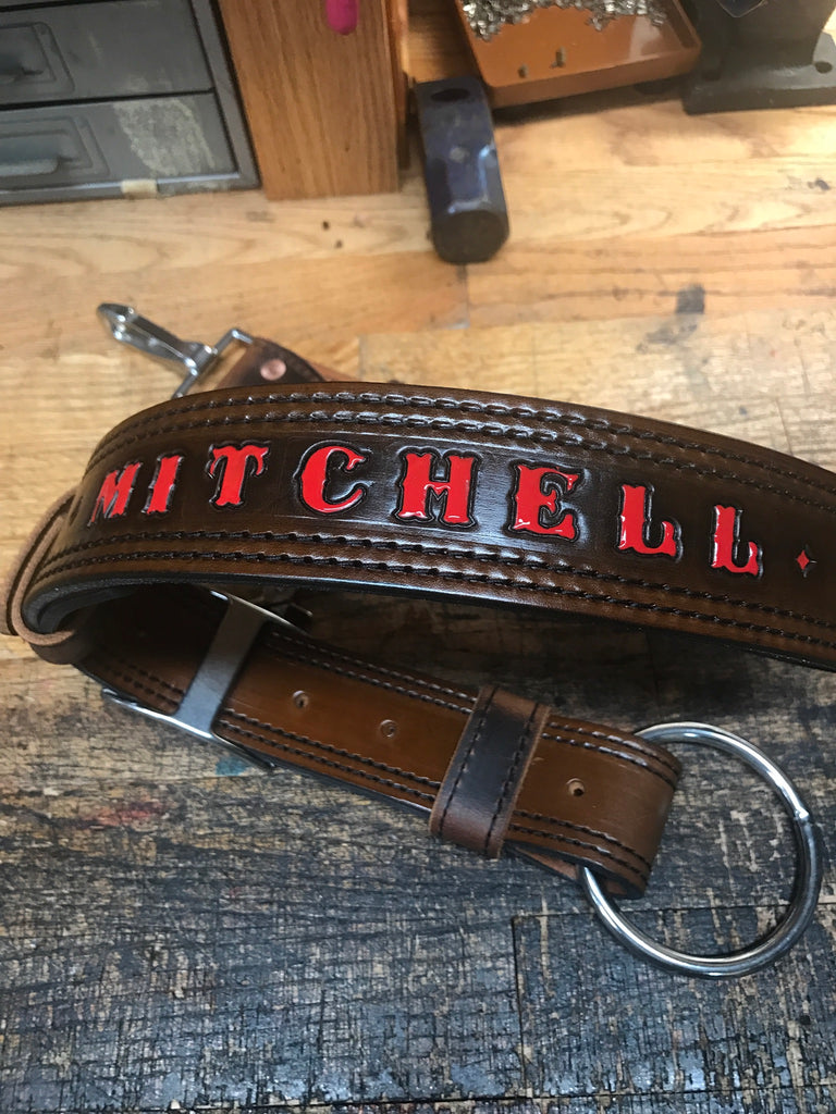 Leather Truckmans Belt /Axe Belt | FD Leatherworks - F.D. Leatherworks