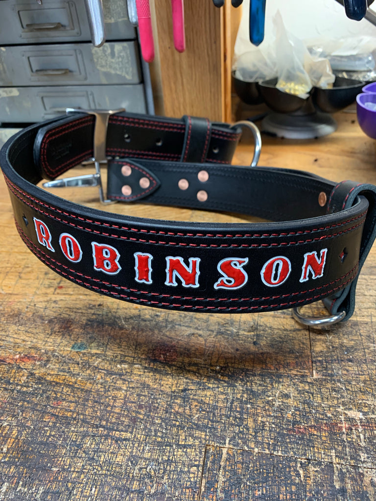 Leather Truckmans Belt /Axe Belt | FD Leatherworks - F.D. Leatherworks