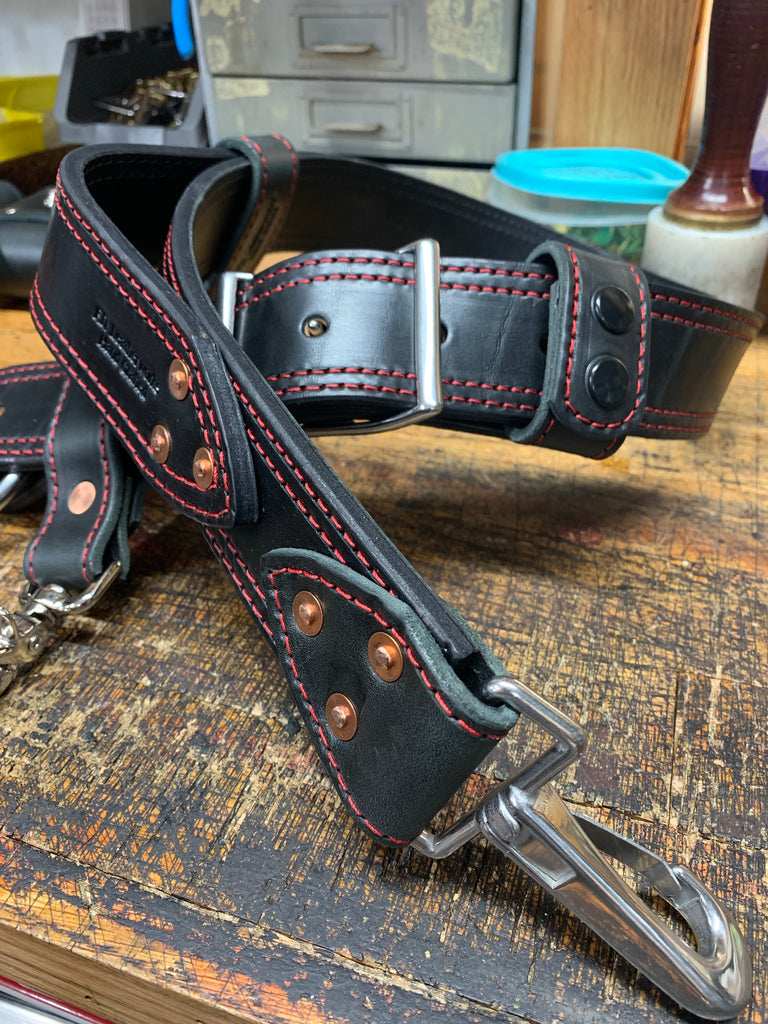 Leather Truckmans Belt /Axe Belt | FD Leatherworks - F.D. Leatherworks