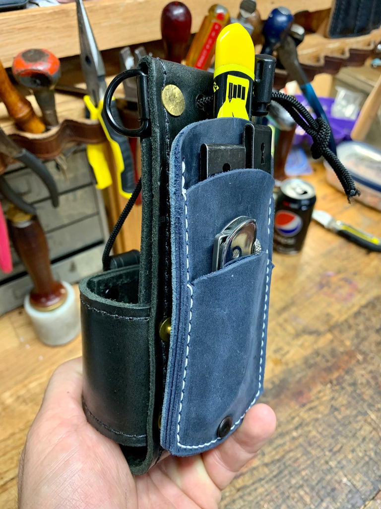 2 or 3 Pocket Utility Sleeve - F.D. Leatherworks