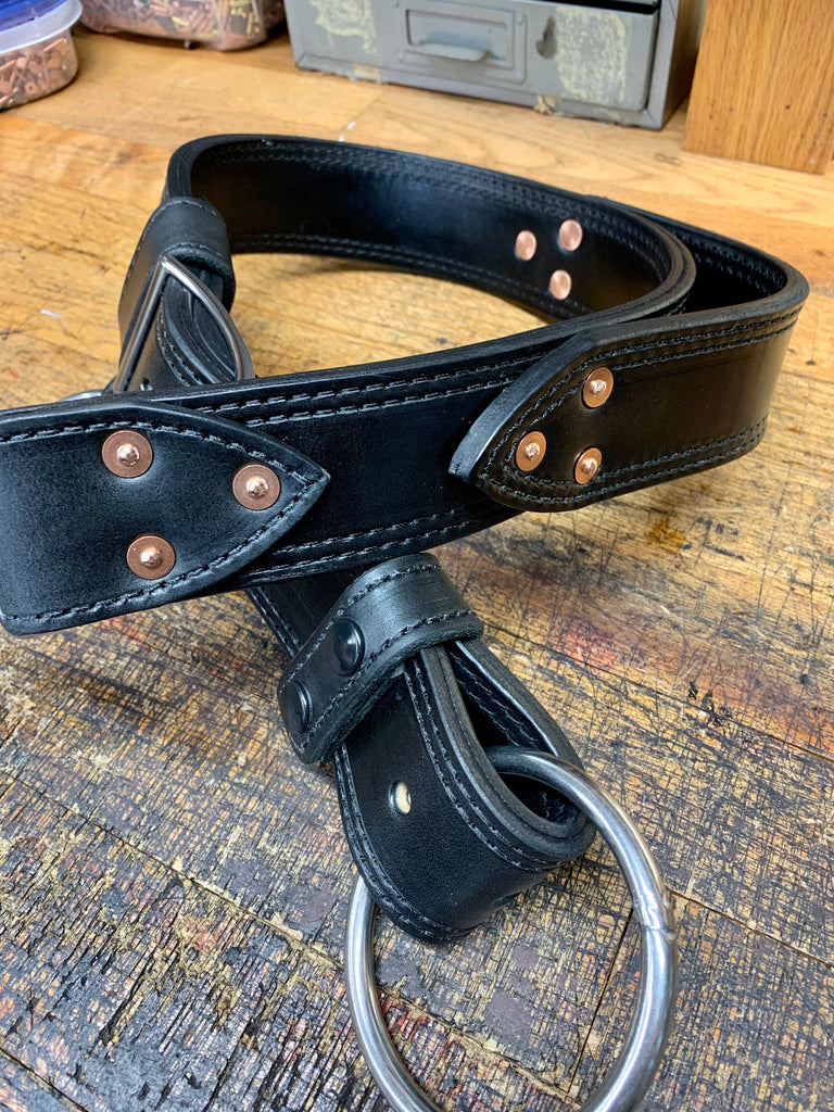 Leather Truckmans Belt /Axe Belt | FD Leatherworks - F.D. Leatherworks