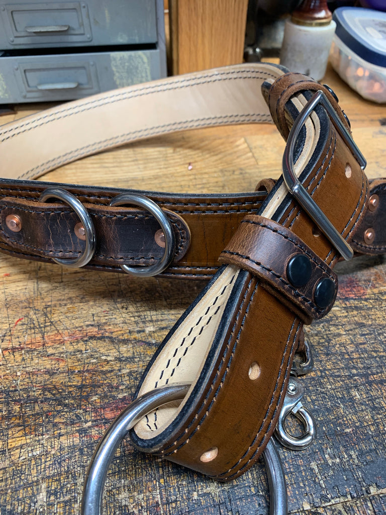 Leather Truckmans Belt /Axe Belt | FD Leatherworks - F.D. Leatherworks